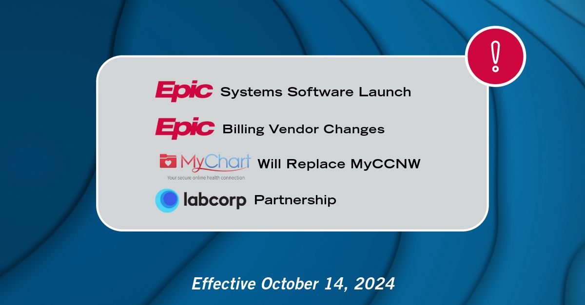 Important Operational Updates at CCNW